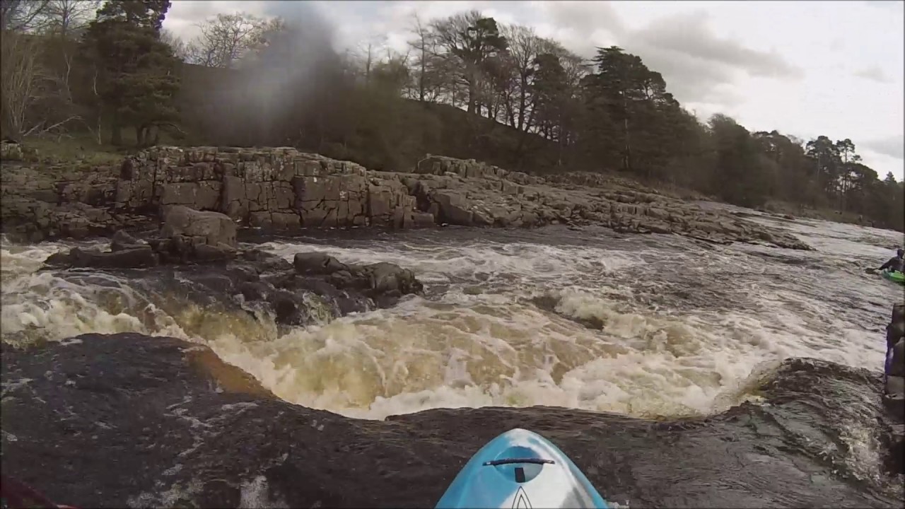 Kayaking the River Tees - High Force to Middleton-In-Teesdale - April ...