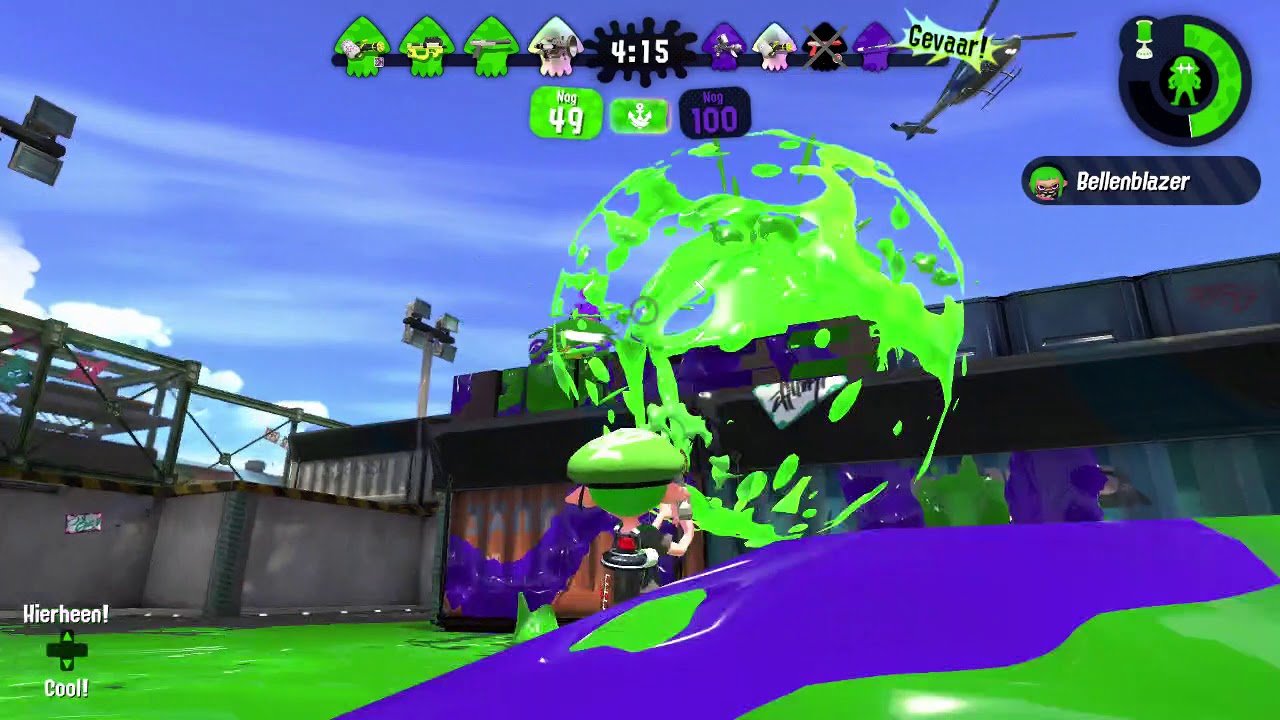 Splatoon 2 Splat Zones S+ Rank Gameplay 1 - YouTube