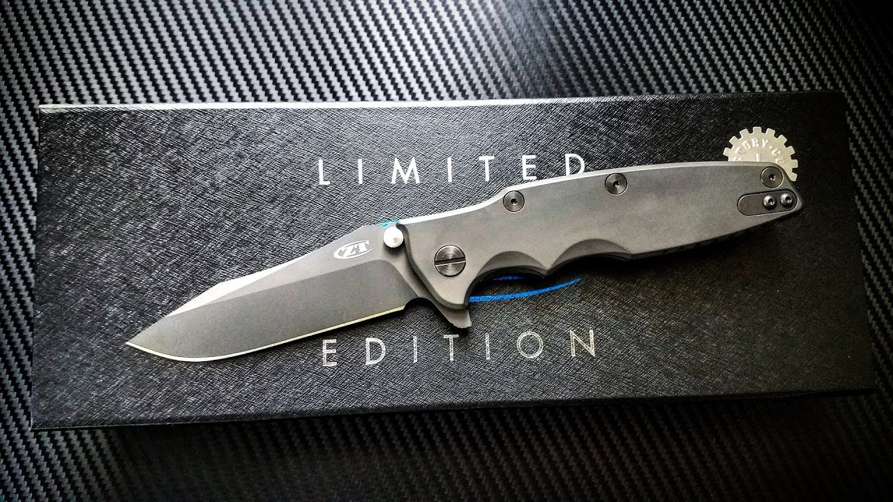 Zero Tolerance 0392BLK Unboxing - YouTube