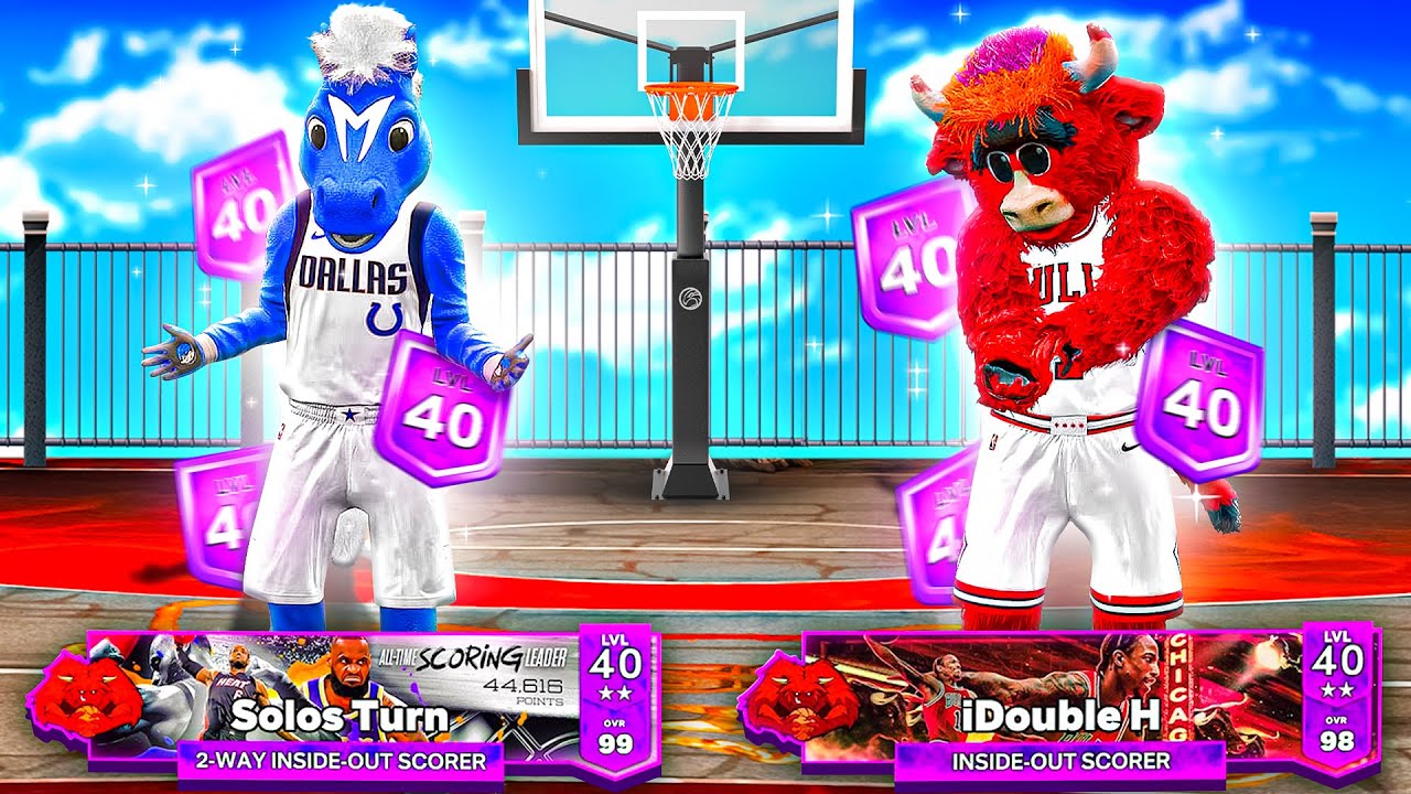 FIRST EVER LEGEND MASCOT DUO IS INVINCIBLE IN NBA 2K23! - YouTube