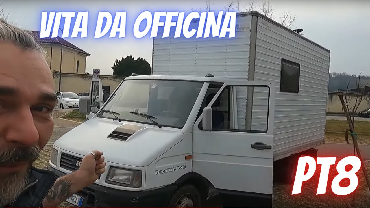 IVECO Daily Vanlife Officina Camper Van Arcadia Garage Lab pt8 - YouTube