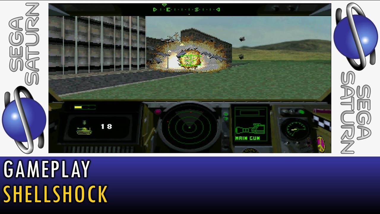 [Sega Saturn] Shellshock [4K, PAL, OSSC 4X] - YouTube