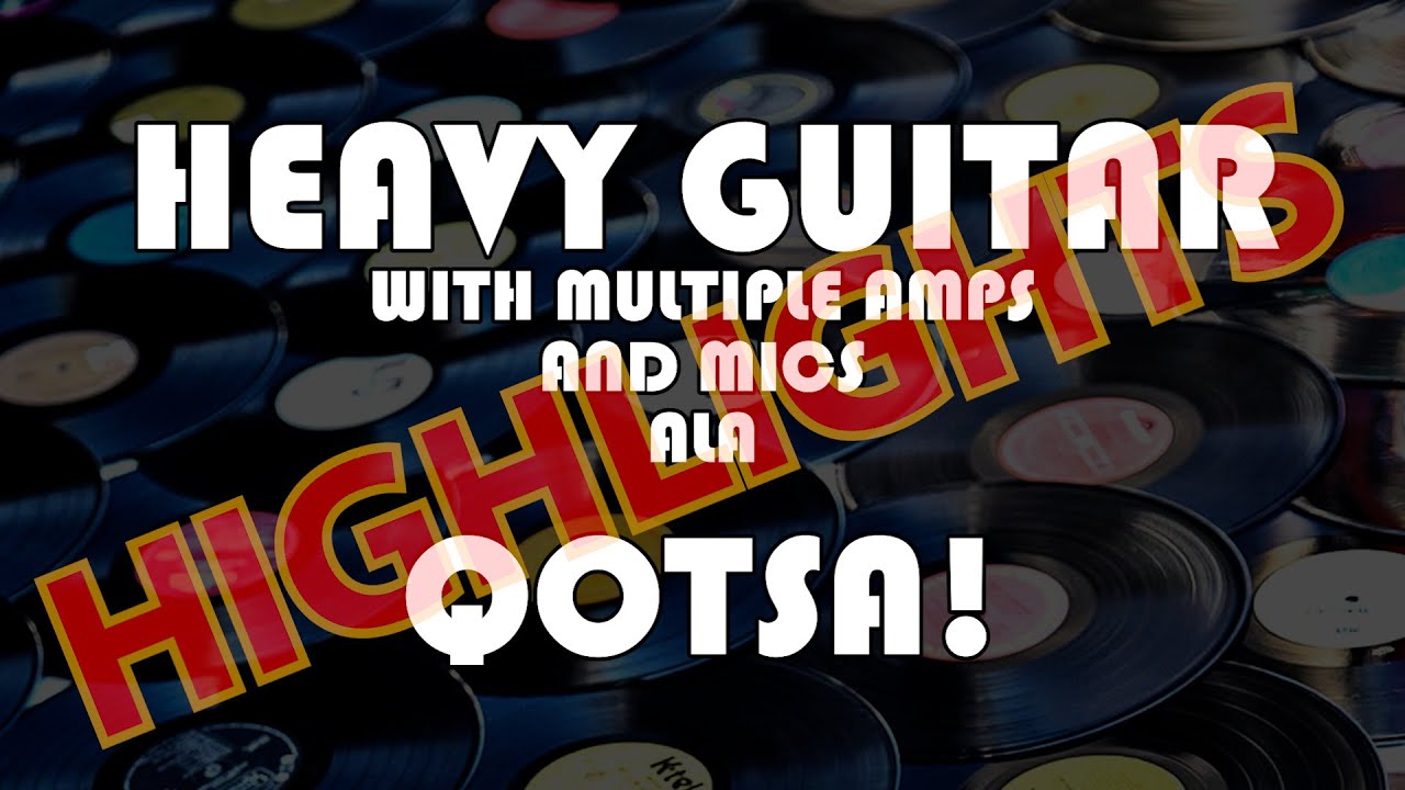 QOTSA STYLE GUITARS from the "Drum Booth Song" - YouTube