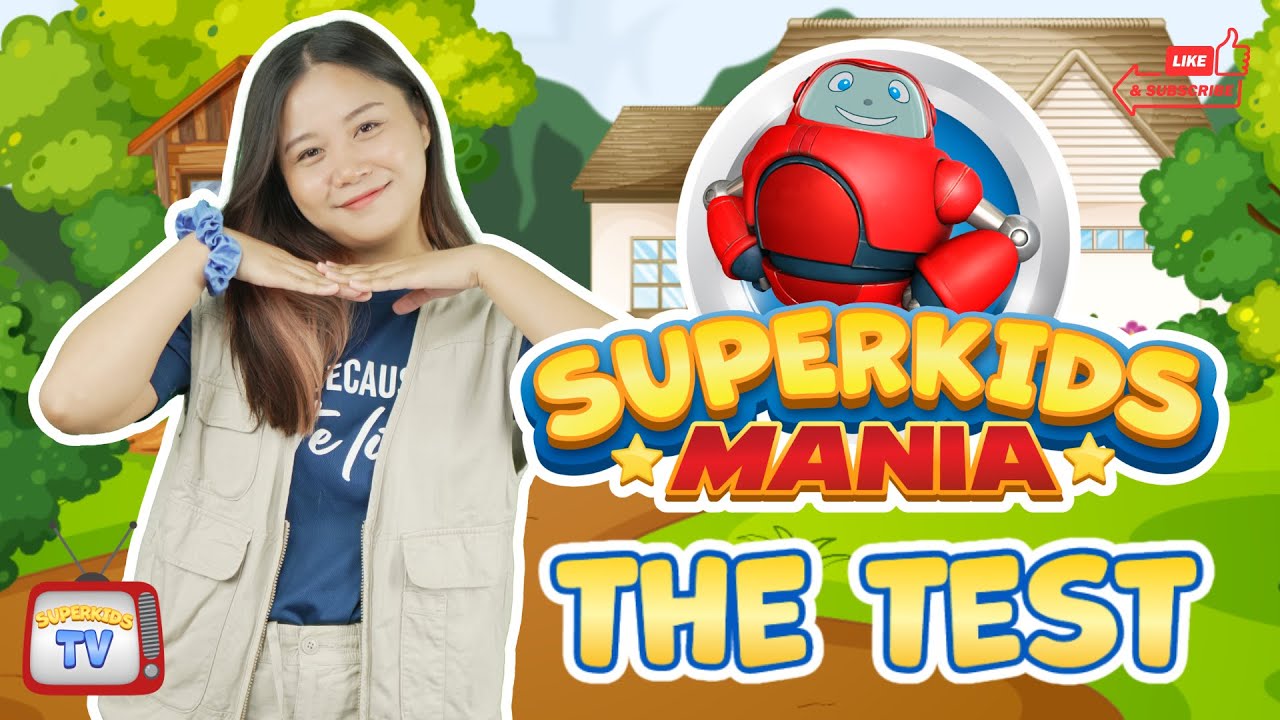 PILOT EPISODE : Superkids Mania | The Test - YouTube