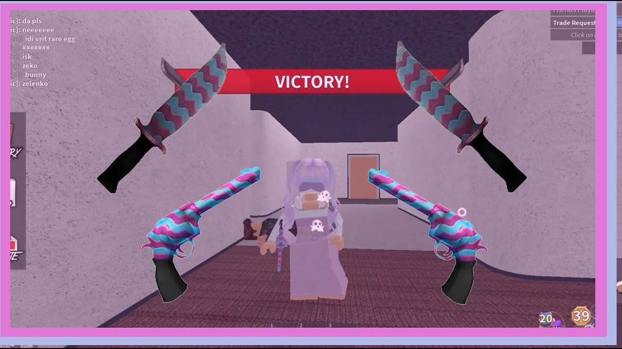 wavy set montage mm2! New common easter weapons! #mm2 - YouTube