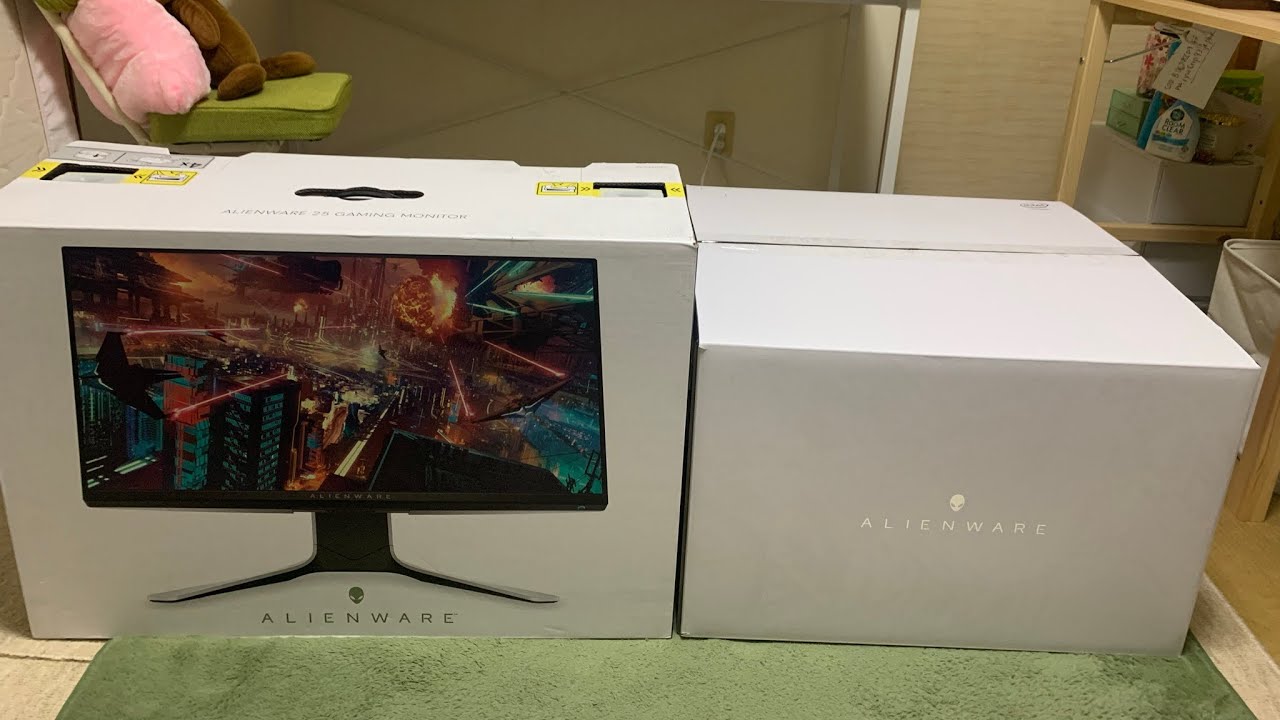 Late Silent Unboxing: Alienware Aurora R11 Standard RTX & AW2521HFL ...
