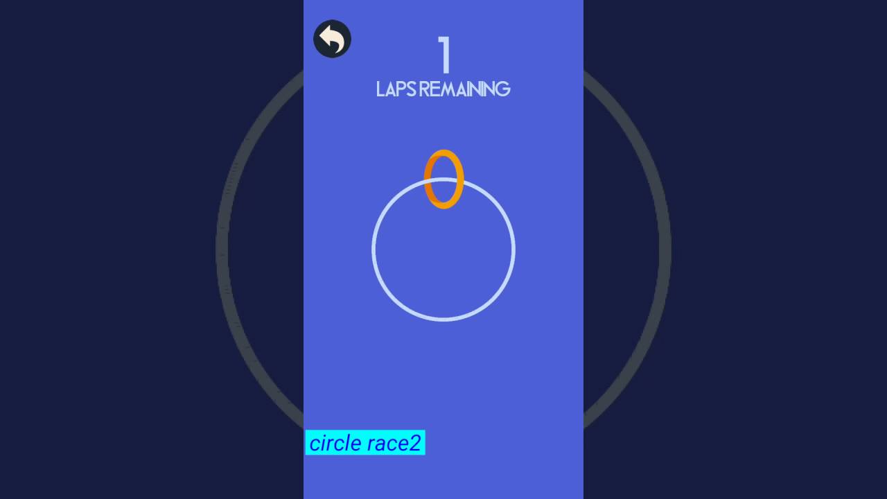 Circle race 1 - YouTube