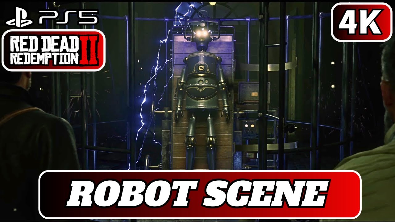 RED DEAD REDEMPTION 2 - ROBOT Scene - YouTube