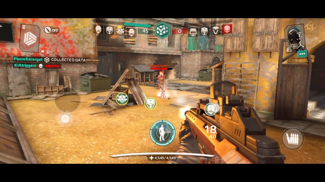 Modern combat online mission gameplay android - YouTube