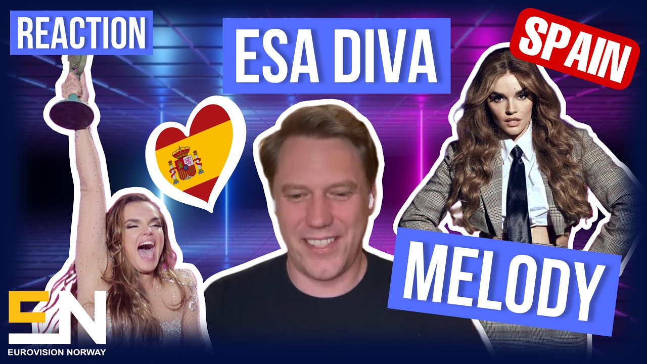 Reacting to “ESA DIVA" by MELODY (Spain 2025) 🇪🇸 - YouTube