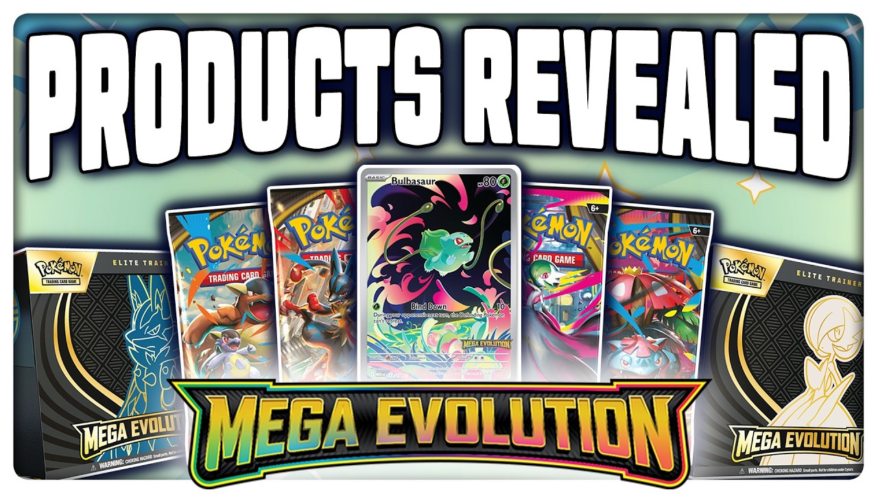 Mega Evolution Products Look AMAZING! (Set Breakdown) - YouTube