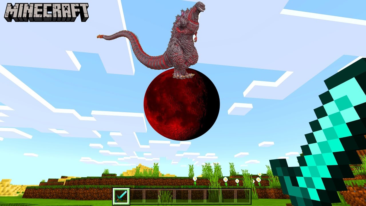 How To Go To Shin Godzilla Planet In Minecraft - YouTube