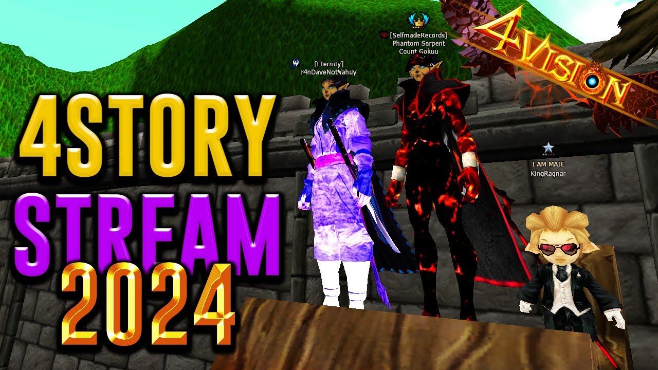 4Story Gameplay in 2024 Stream | 4Vision - Best MMORPG in 2024 - YouTube