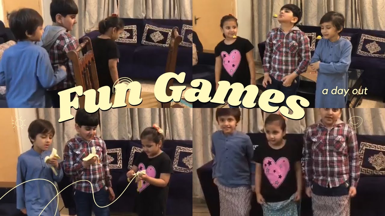 Playing fun games with cousin . - YouTube