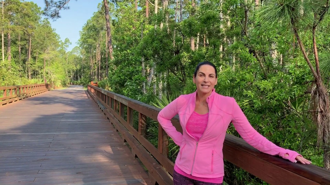 AROUND TOWN - Nocatee Fitness Trail Paths - YouTube