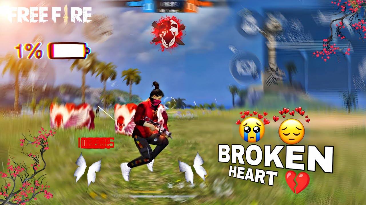 😥free fire broken heart 💔 sad shayari Video 🥺 free fire new love status ...