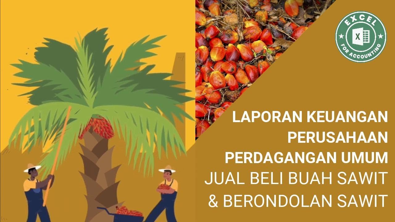 FULL PANDUAN LAPORAN KEUANGAN PERUSAHAAN DAGANG. Jual Beli TBS Sawit ...