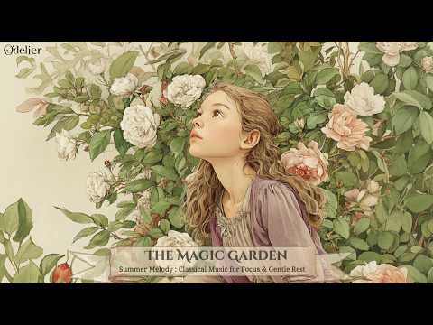 Summer Melody : The Magic Garden | Classical Music for Focus & Gentle Res