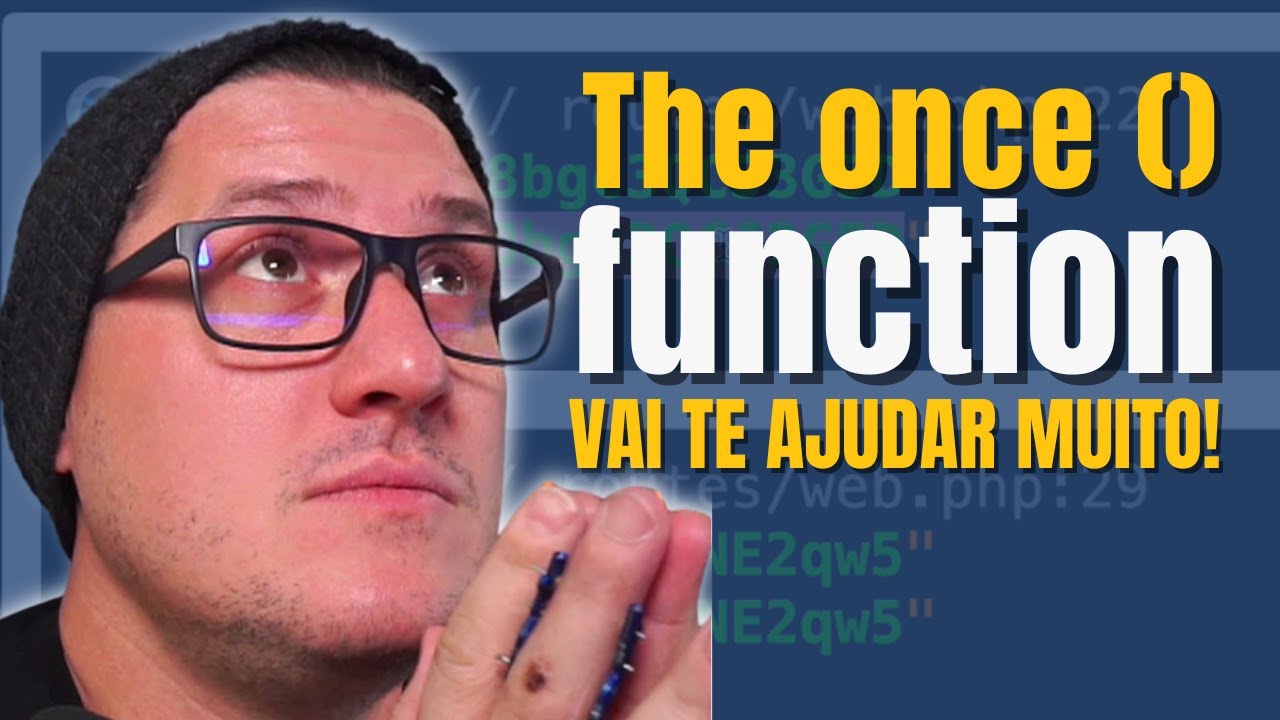 👋 The once() Function no Laravel 11 é TOP demais e VAI TE AJUDAR MUITO 👌 - YouTube