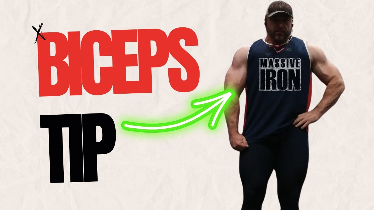 How to IMMEDIATELY Get More From Every BICEPS REP - YouTube