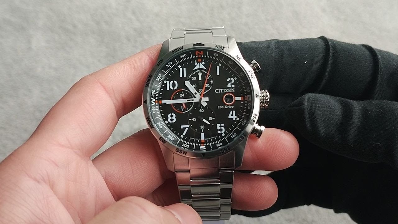 Citizen Eco-Drive Chronograph CA0790-83E - YouTube