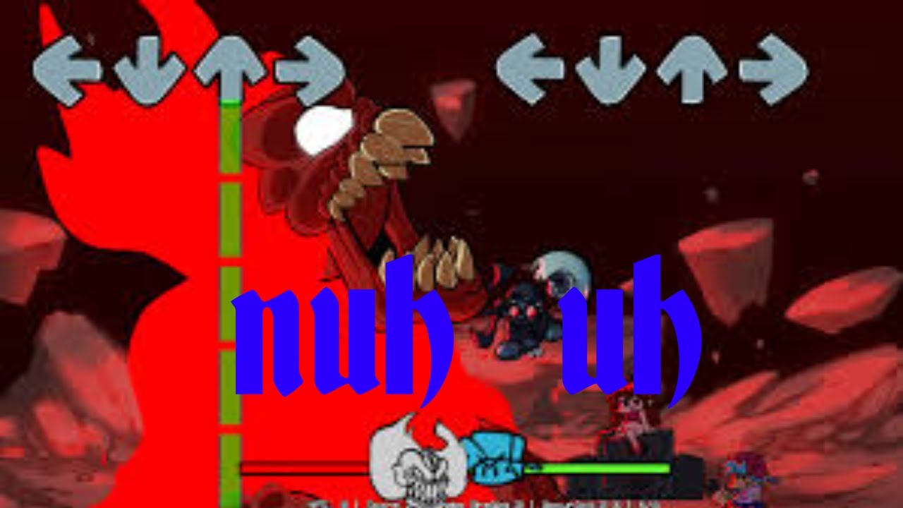 I should NOT be playing fnf mods like this (but i still do and fail ...