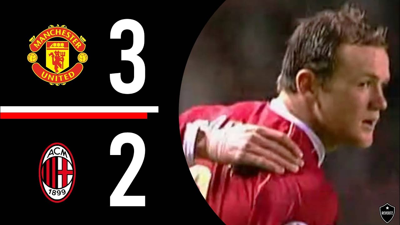 Manchester United v AC Milan | Wayne Rooney Injury Time Winner ...