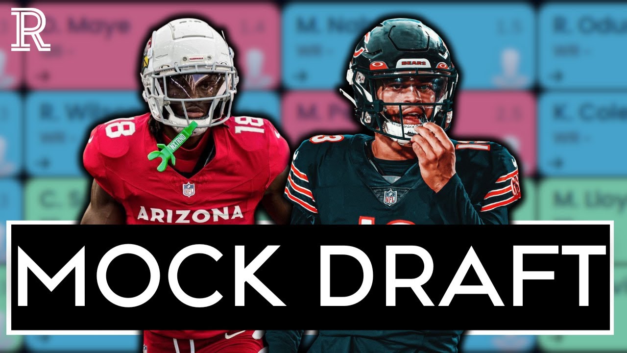 The FIRST Post NFL Draft Fantasy Football Mock Draft! - YouTube