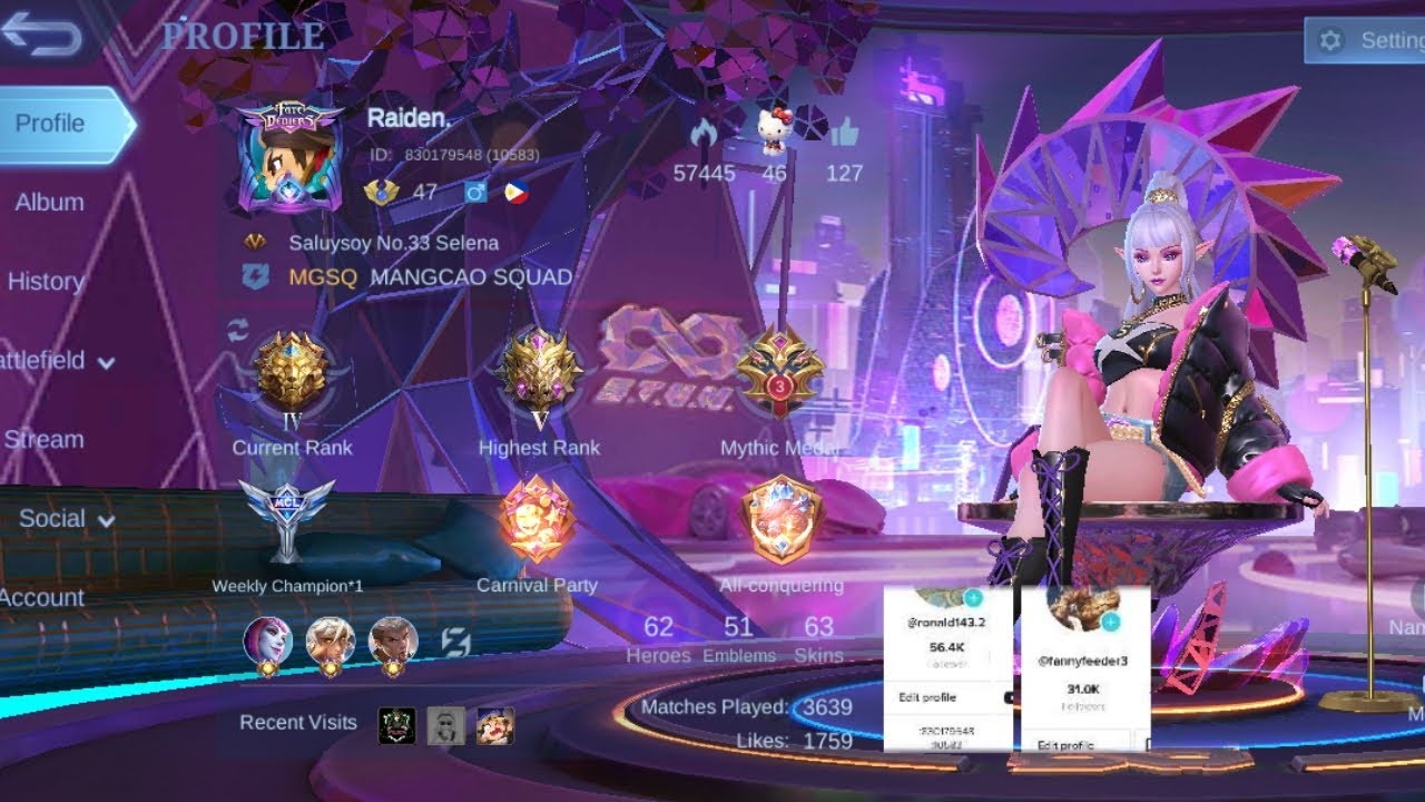 HOW TO FULL SCREEN IN MLBB MODEL FULL TUTORIAL | FULL SCREEN HERO MODEL ...