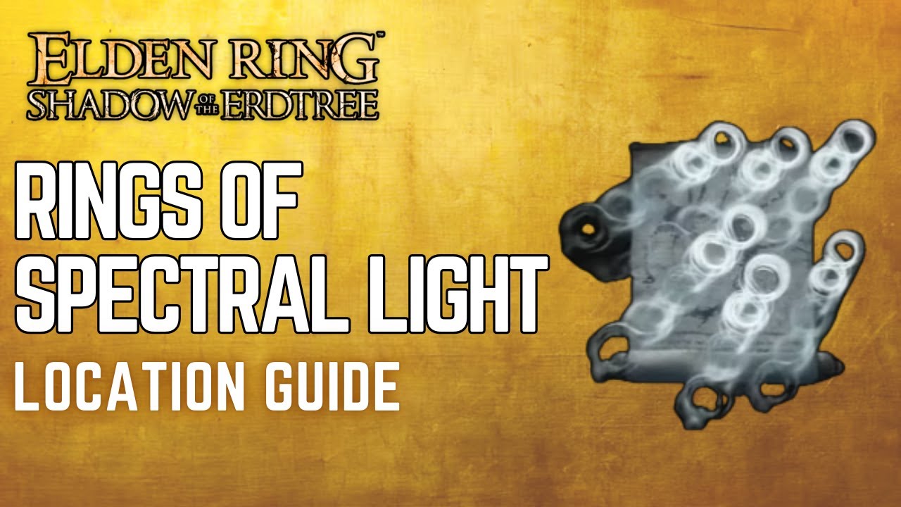 Rings of Spectral Light Spell Location in Elden Ring DLC - YouTube