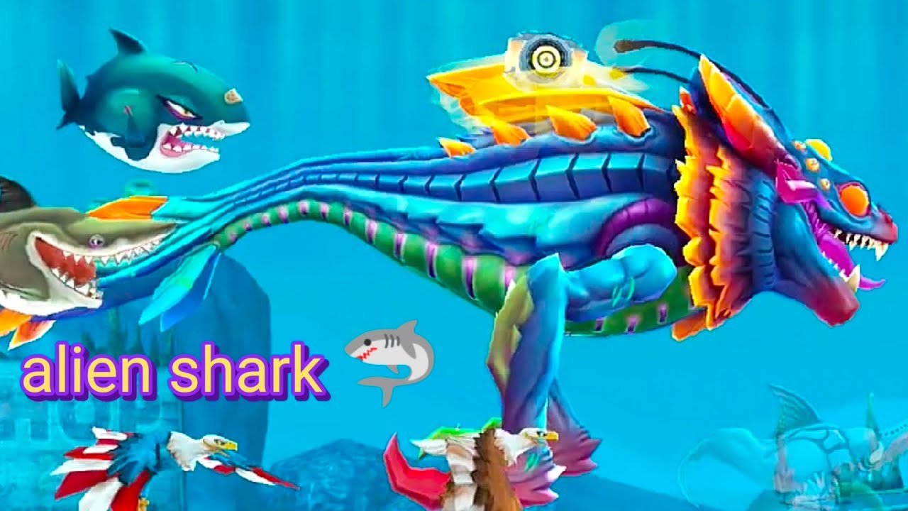Alien shark 🦈 mobile gameplay - YouTube