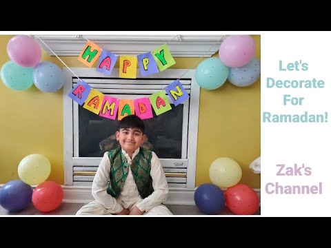 How to Make Ramadan Decorations at Home ! - YouTube