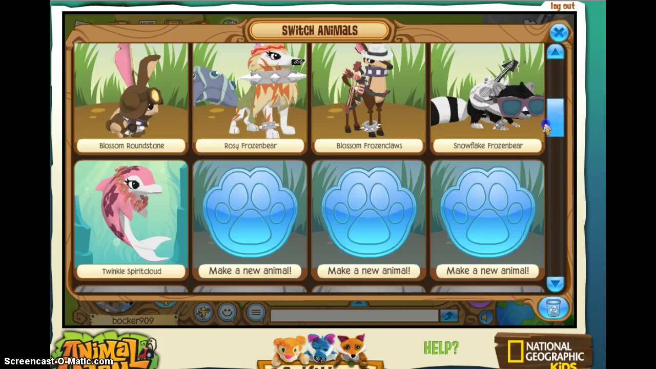 animal jam FIRST VIDEO - YouTube
