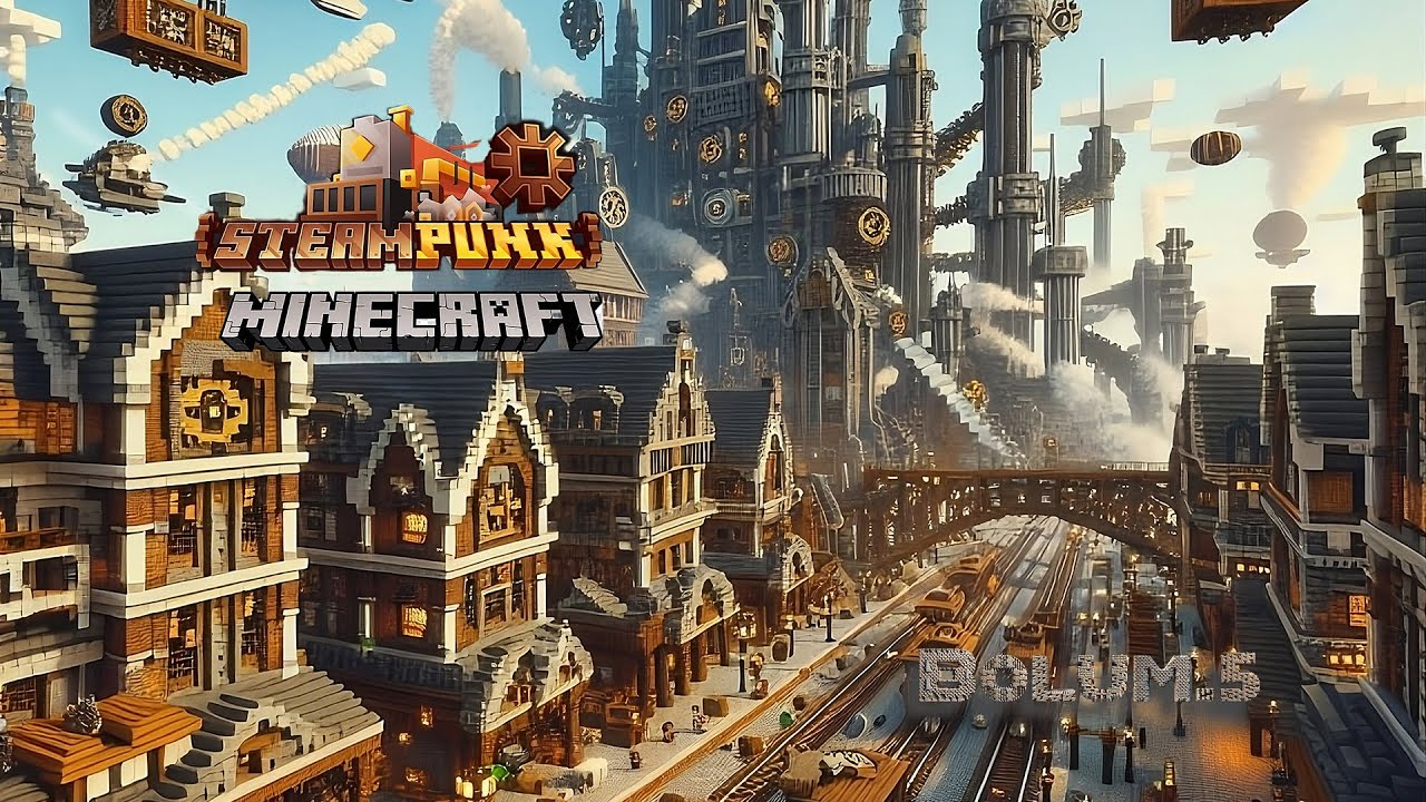 Minecraft SteamPunk modpack Türkçe bölüm.5 - YouTube