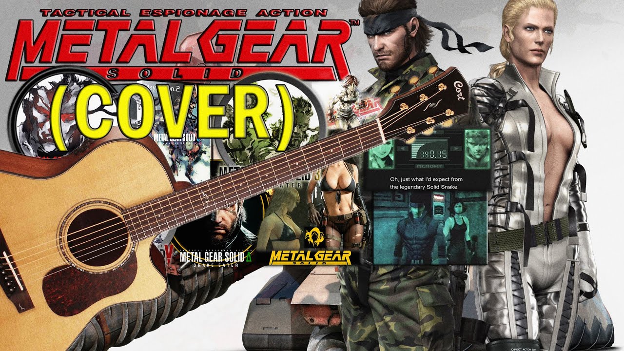 Metal Gear Solid Main Theme (COVER) #metalgearsolid - YouTube
