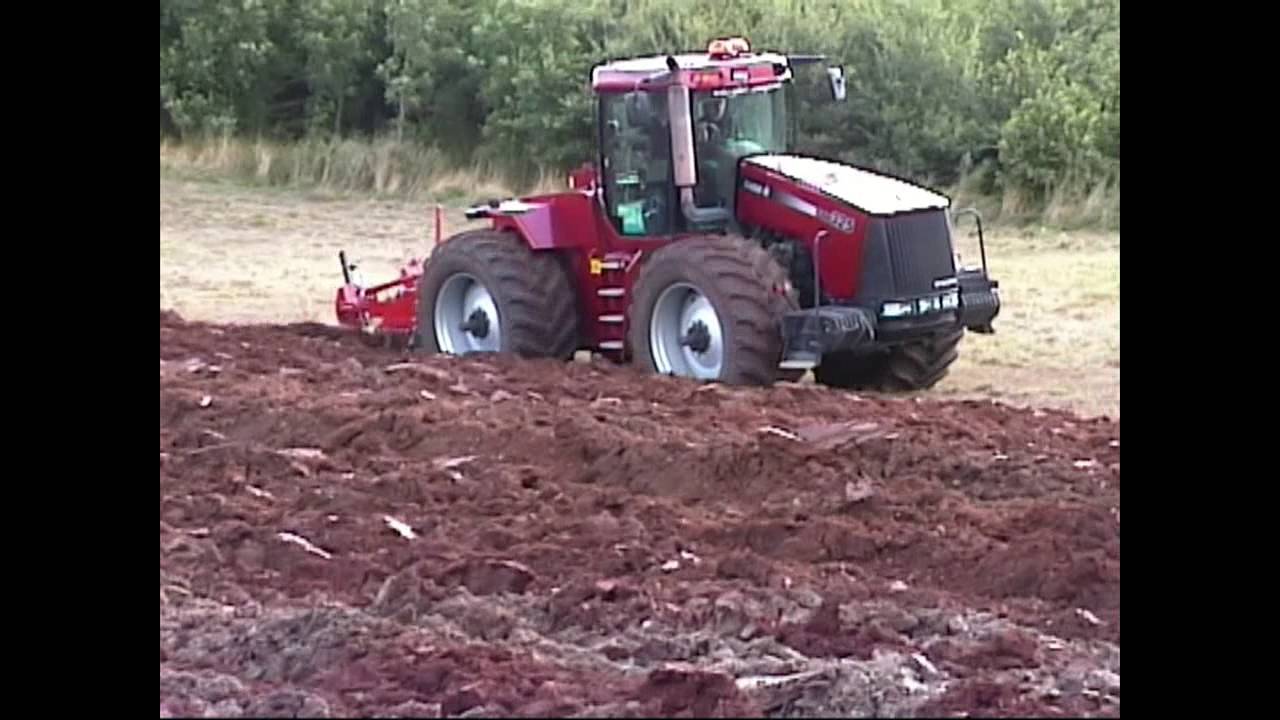 Soil Inversion using Bovlund Plough - YouTube