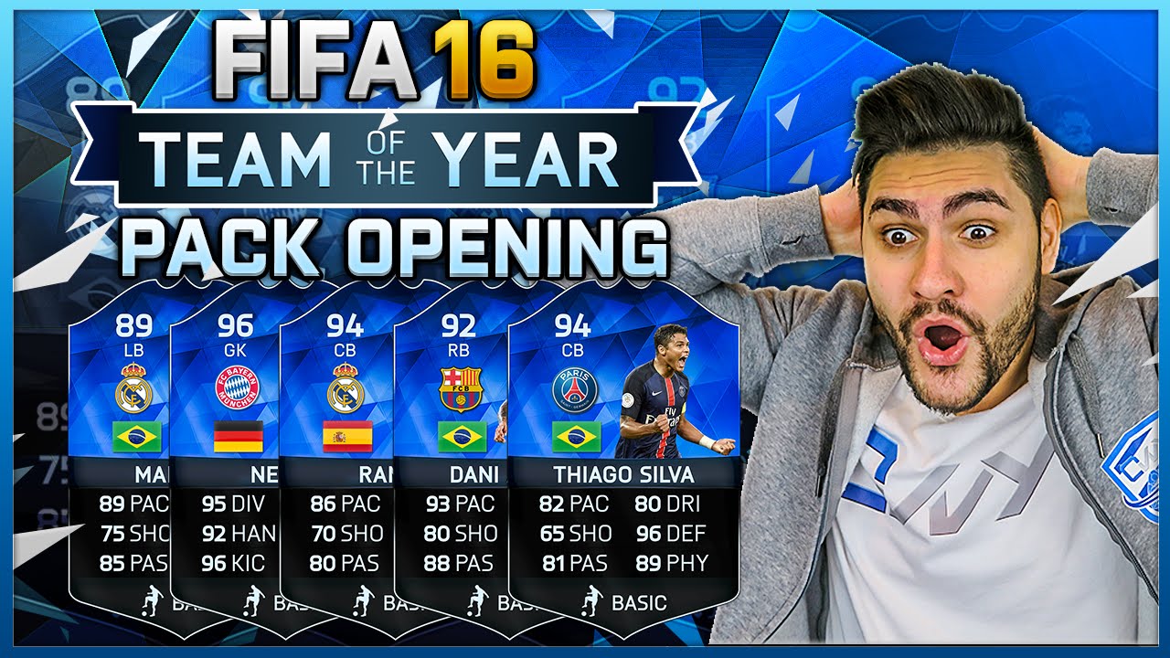 FIFA 16 TOTY PACK OPENING - TEAM OF THE YEAR PACK OPENING - CAN WE PACK ...
