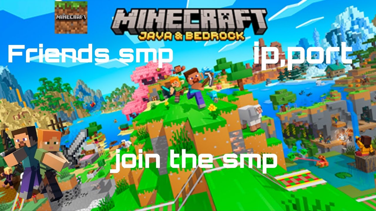 I started "Friends smp" in Minecraft || Friends smp part 1 || Anyone ...