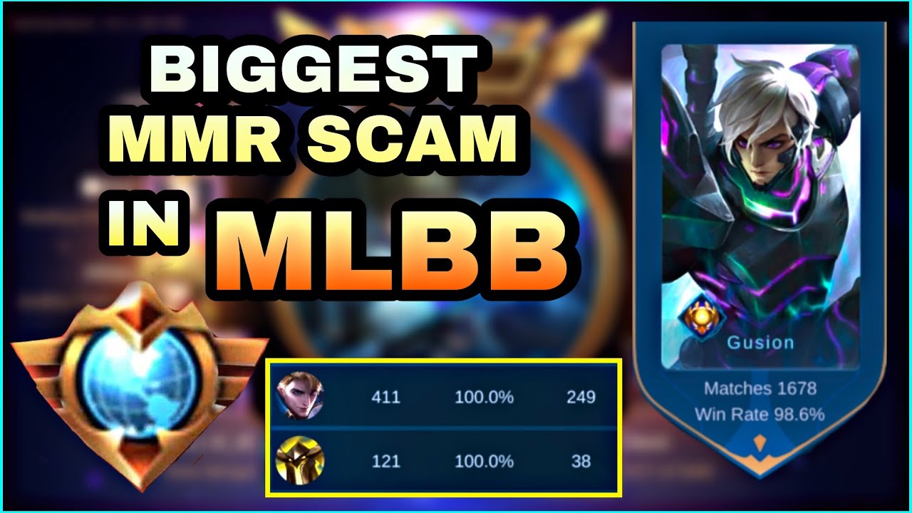 BIGGEST MMR SCAM IN MLBB EXPOSED | FAKE SUPREME TITLES - YouTube