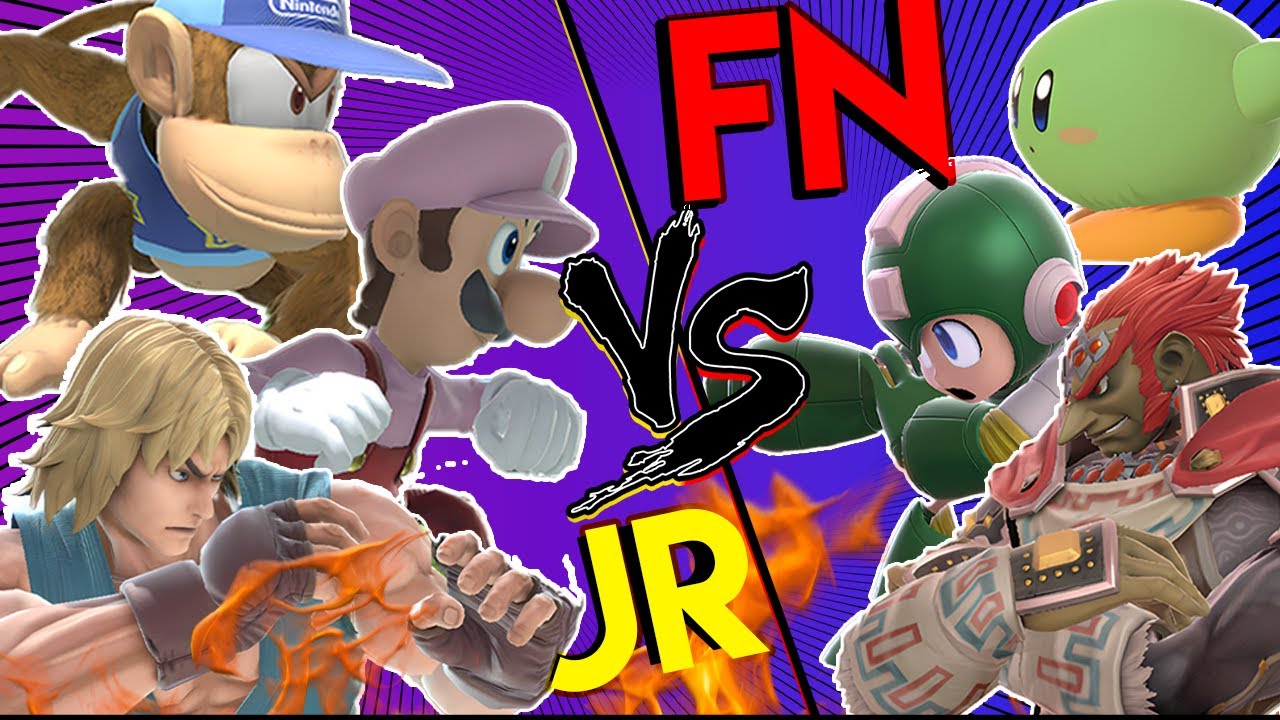 Mi Comunidad De Smash Ultimate CONTRA Los FN | CREW BATTLE JR VS FN 🔥 ...