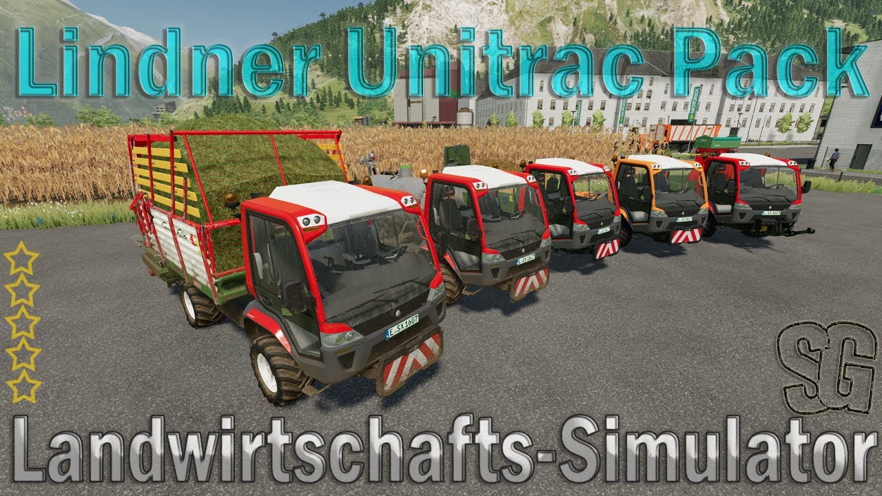 LS22 Modvorstellung - Lindner Unitrac Pack - Ls22 Mods - YouTube