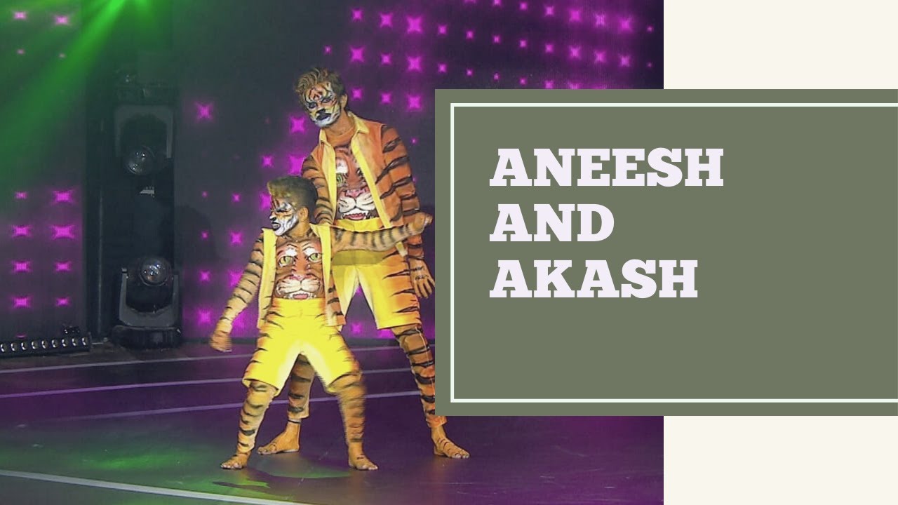 Aneesh and Akash dance performance(super dancer chapter 4) - YouTube