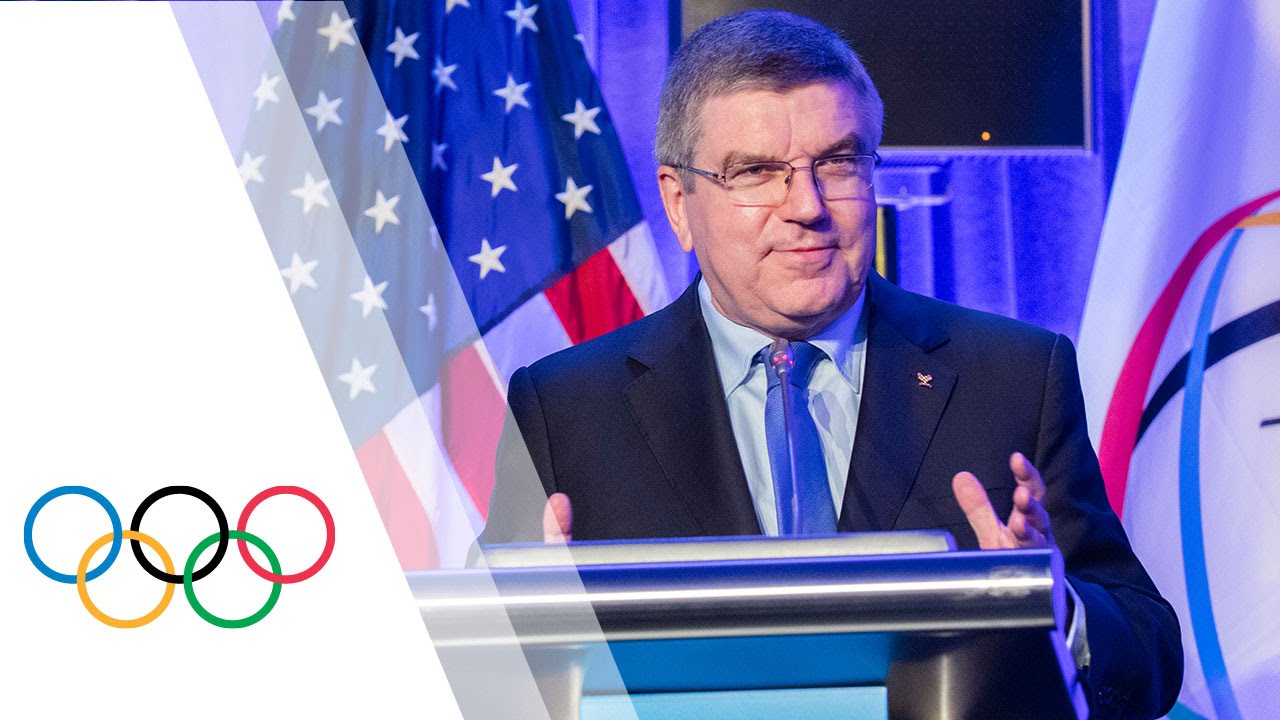 IOC President Thomas Bach Speech at the ANOC General Assembly - YouTube