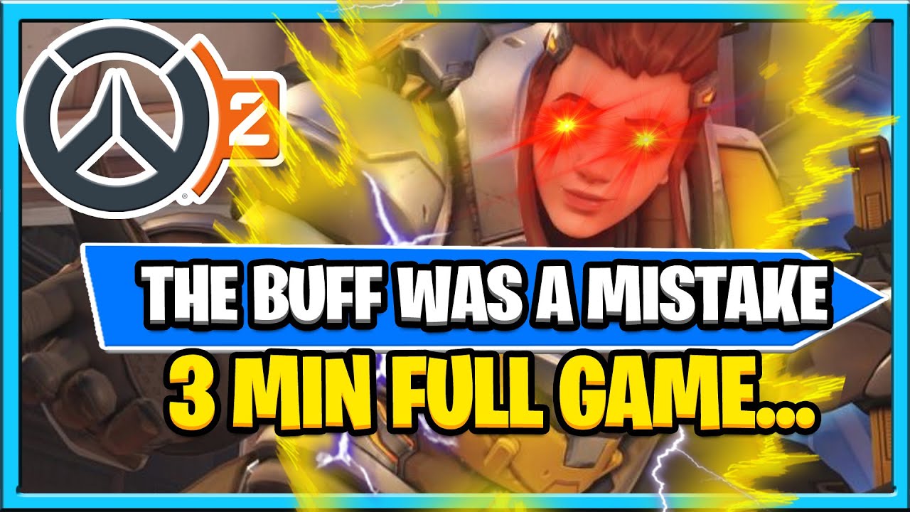 OverWatch SEASON 4 Brigette New Ultimate BUFF... 3 MIN WIN Grandmasters ...