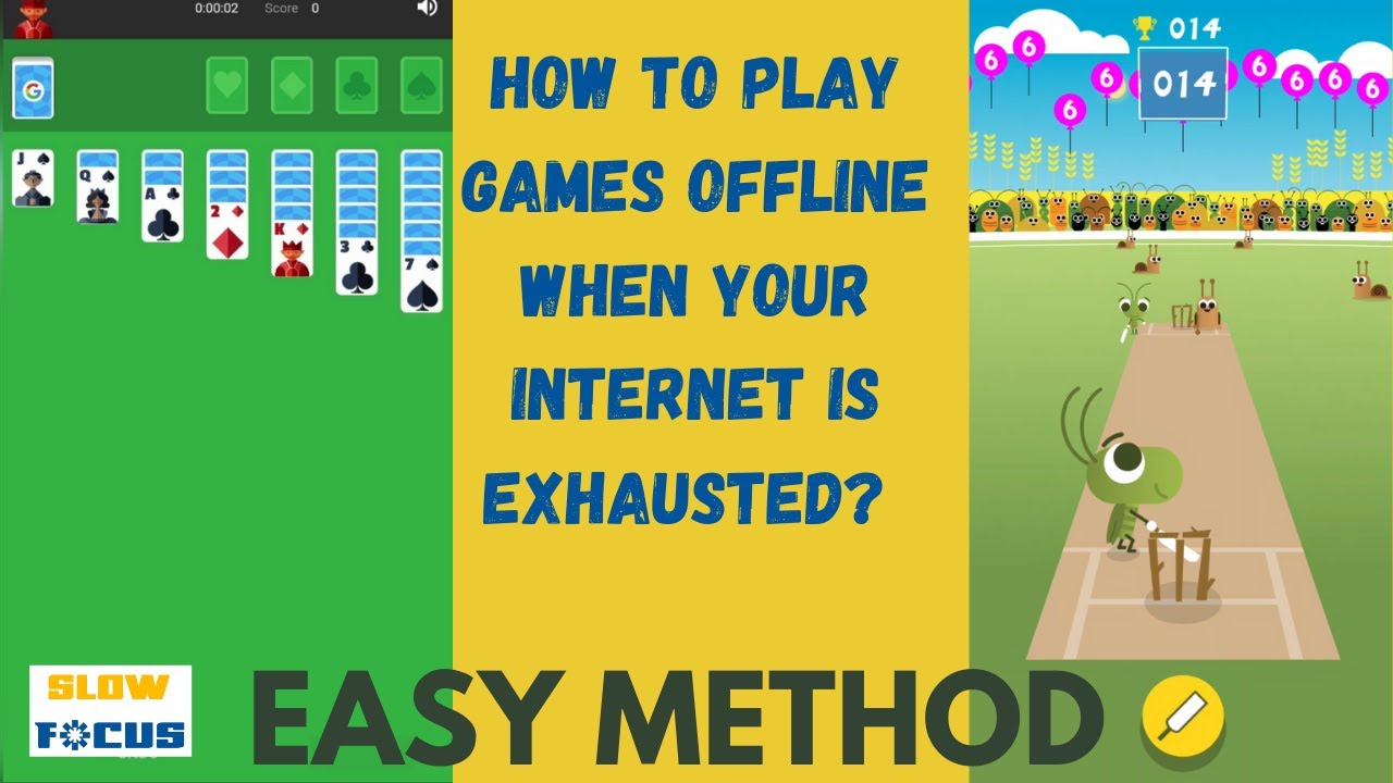 How to play games offline without internet or downloading in android ...