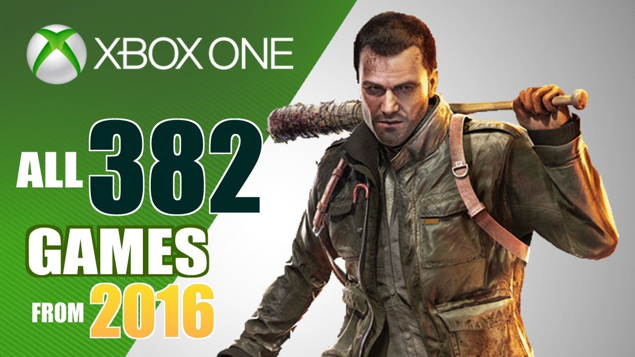 The Xbox One Project - All 382 XONE Games from 2016 - Every Game (US/EU ...