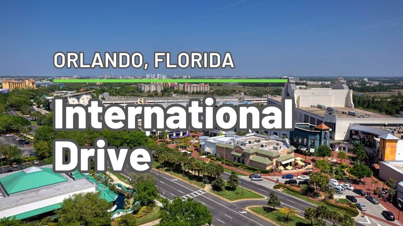 🌞 Explore Orlando’s Famous International Drive | Relaxing Florida Drive ...