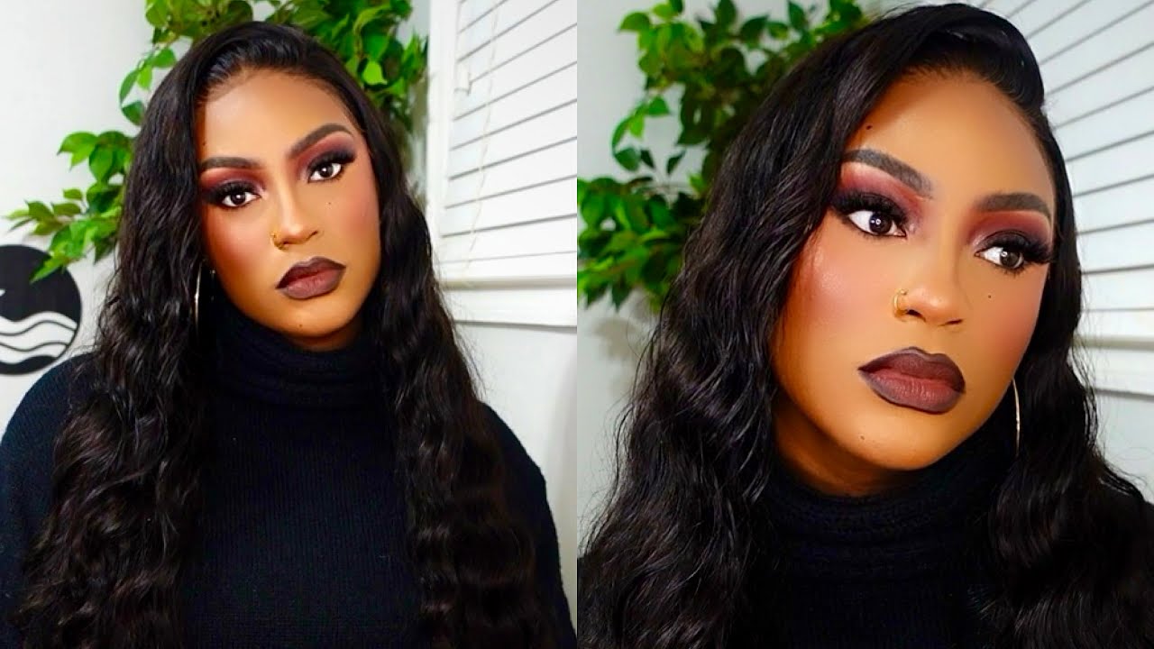 DETAILED FULL GLAM MAKEUP TUTORIAL FOR BEGINNERS || HIGH CONTRAST ...