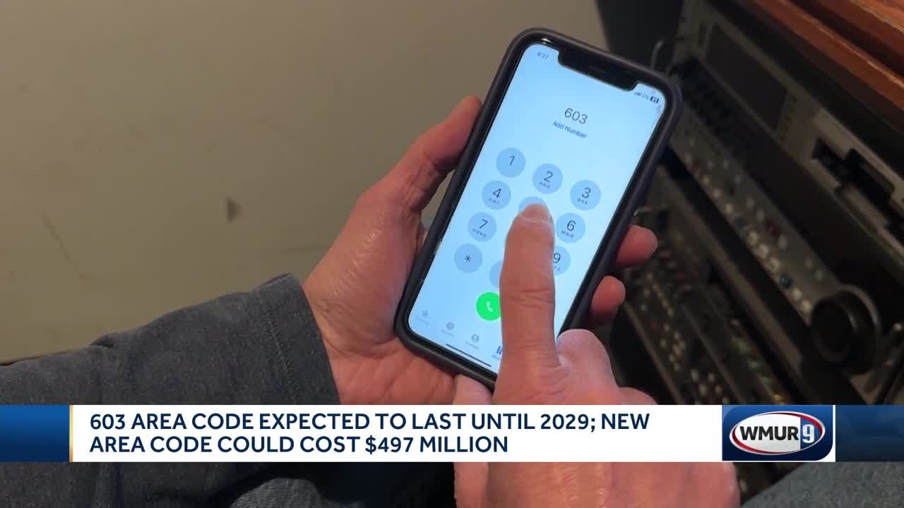 603 area code expected to last until 2029; new area code could cost ...