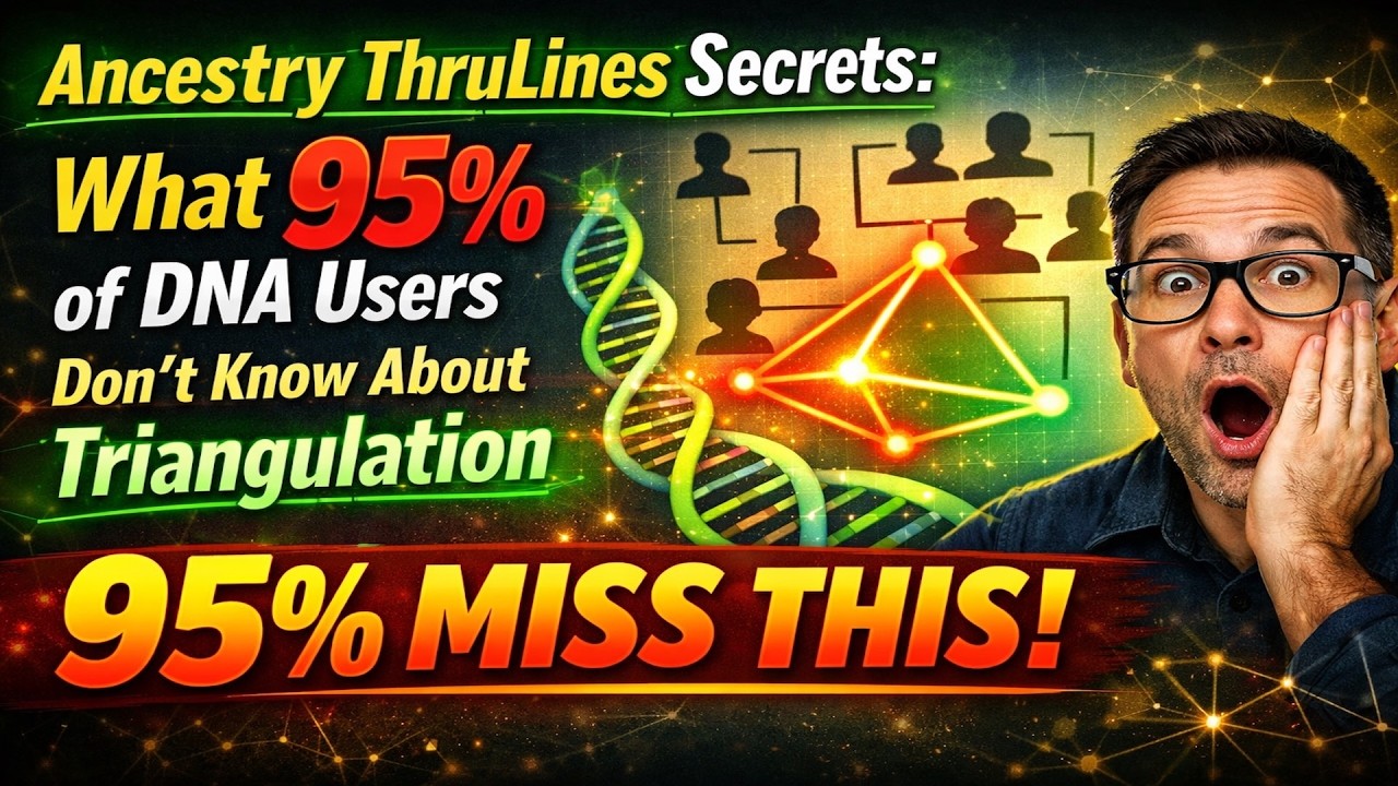 Ancestry ThruLines Secrets: What 95% of DNA Users Don't Know About ...